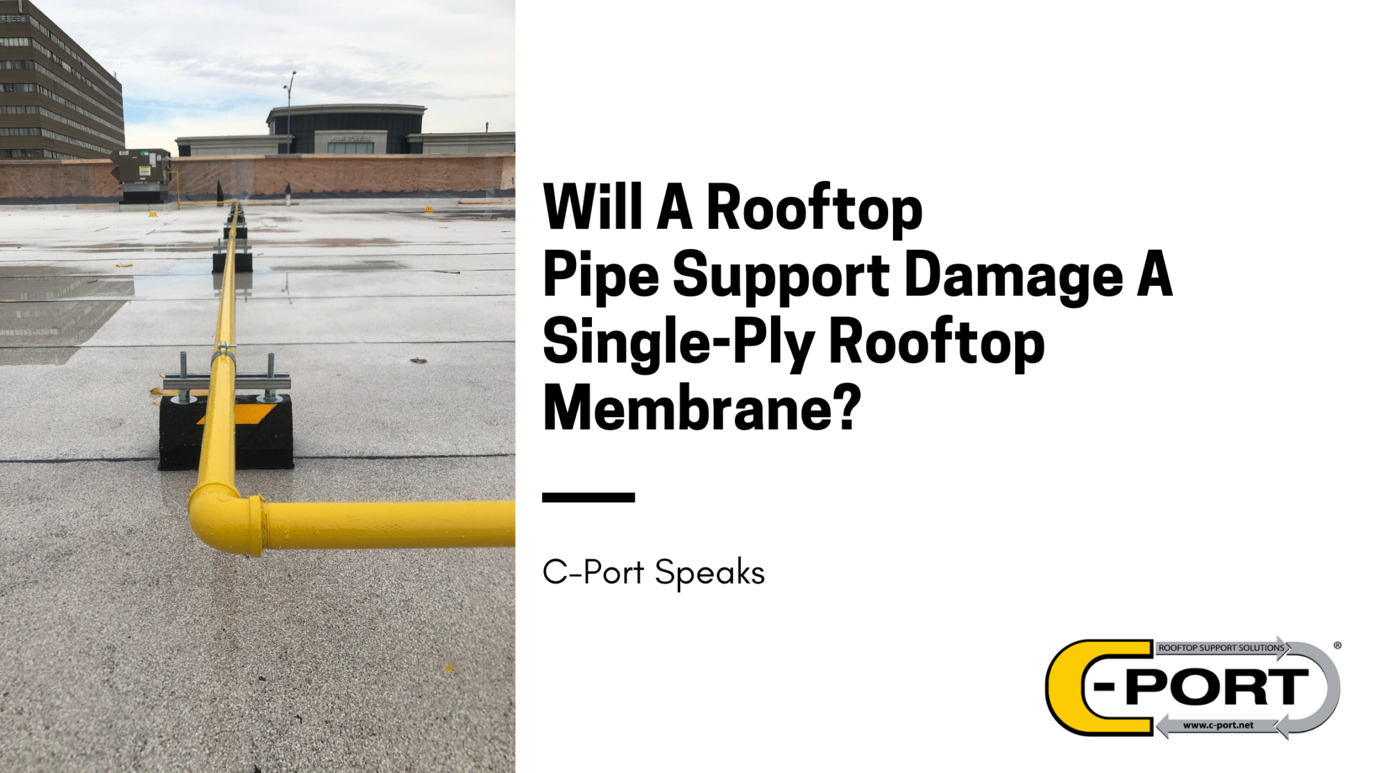 What is the Lifespan of Rubber, Plastic & Wood Rooftop Pipe Supports ...